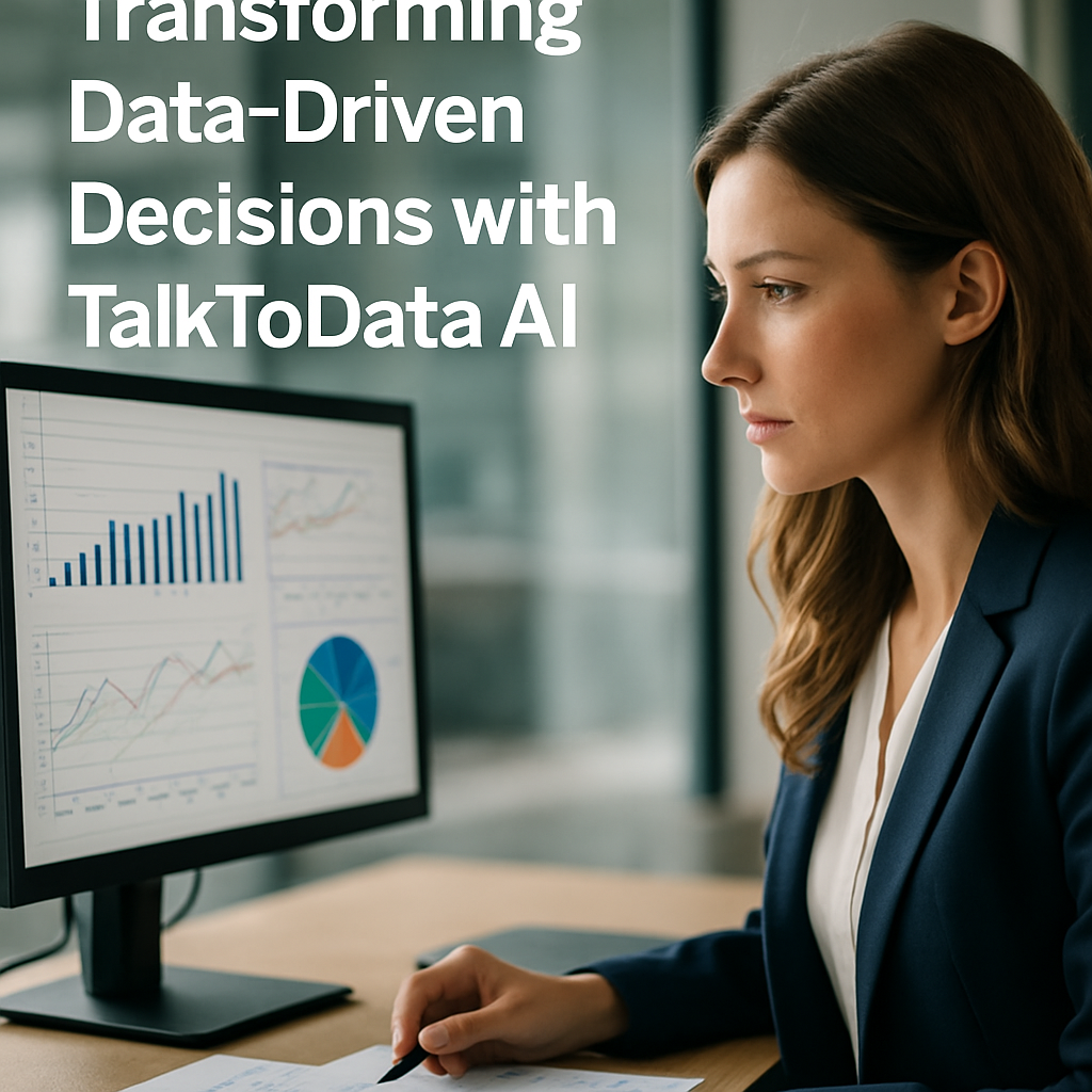 Prescriptive Analysis: Transforming Data-Driven Decisions with TalkToData AI